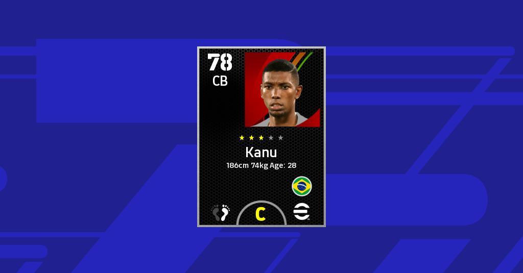 Kanu eFootball 2022 Stats