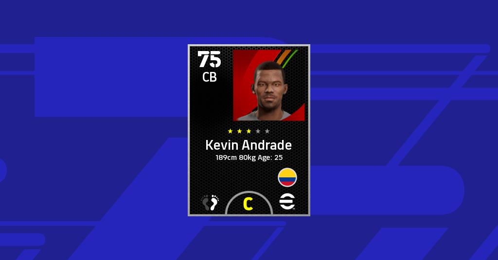 Kevin Andrade eFootball 2022 Stats