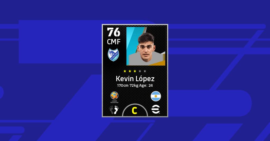 Kevin López eFootball 2022 Stats