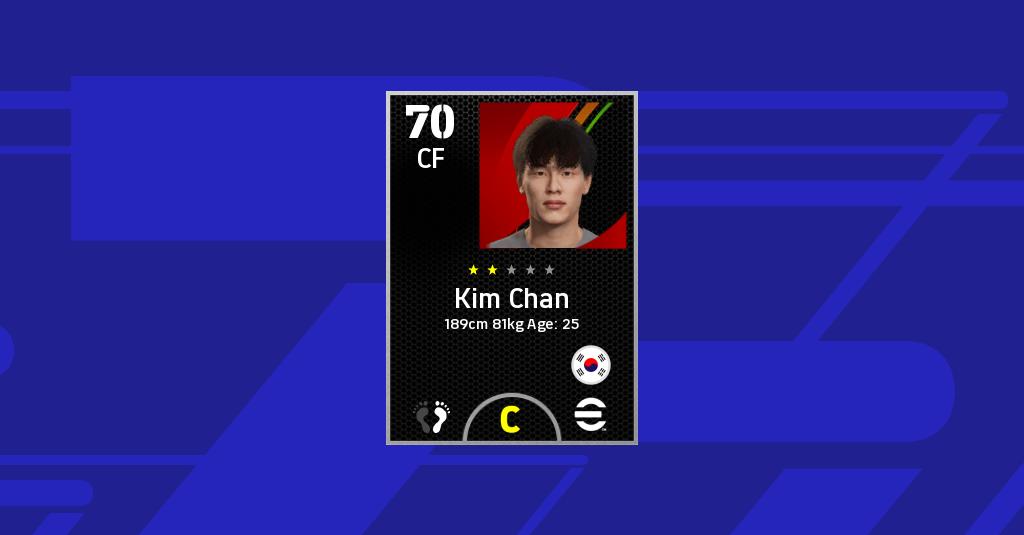 Kim Chan eFootball 2022 Stats