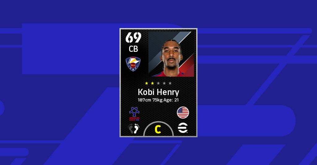 Kobi Henry eFootball 2022 Stats