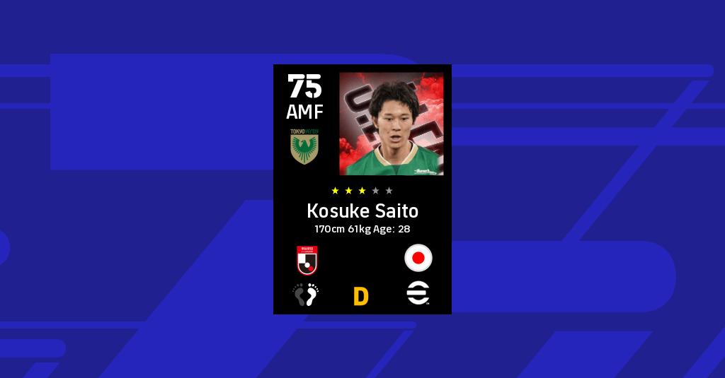 Kosuke Saito eFootball Stats