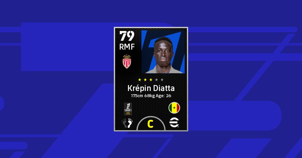 Krépin Diatta eFootball Stats
