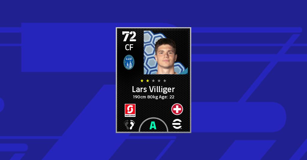 Lars Villiger eFootball 2022 Stats
