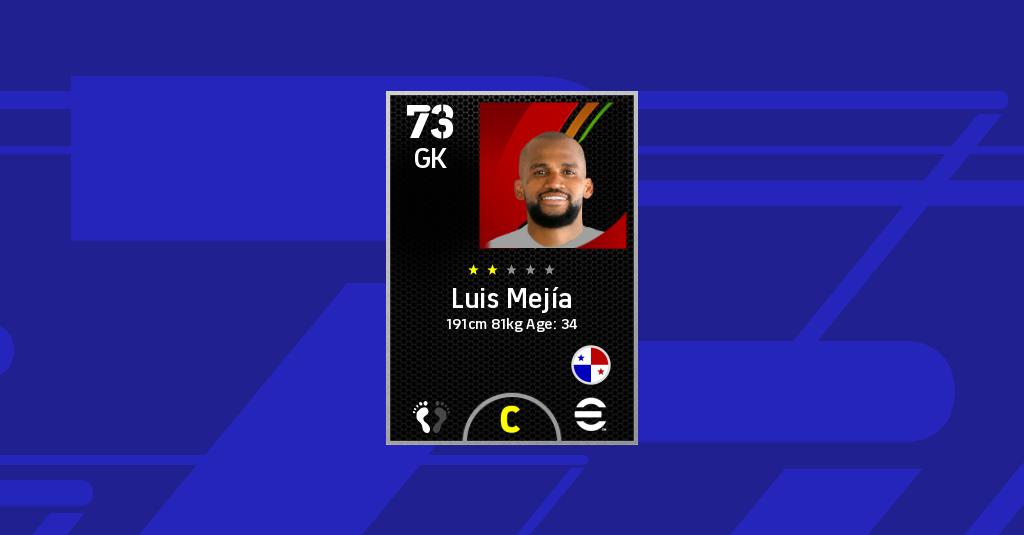 Luis Mejía eFootball 2022 Stats