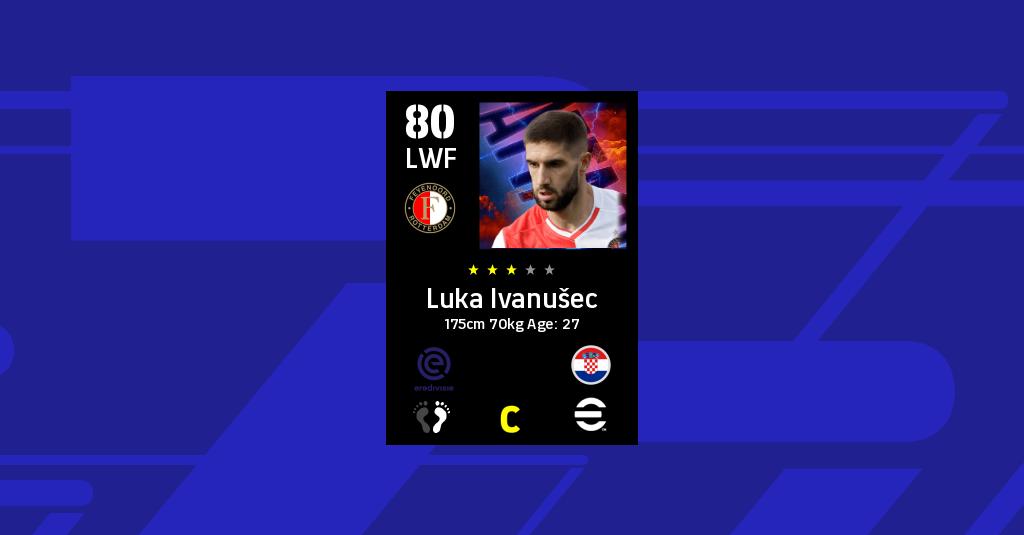 Luka Ivanusec eFootball 2022 Stats
