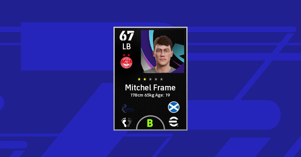 M. Frame eFootball 2022 Stats
