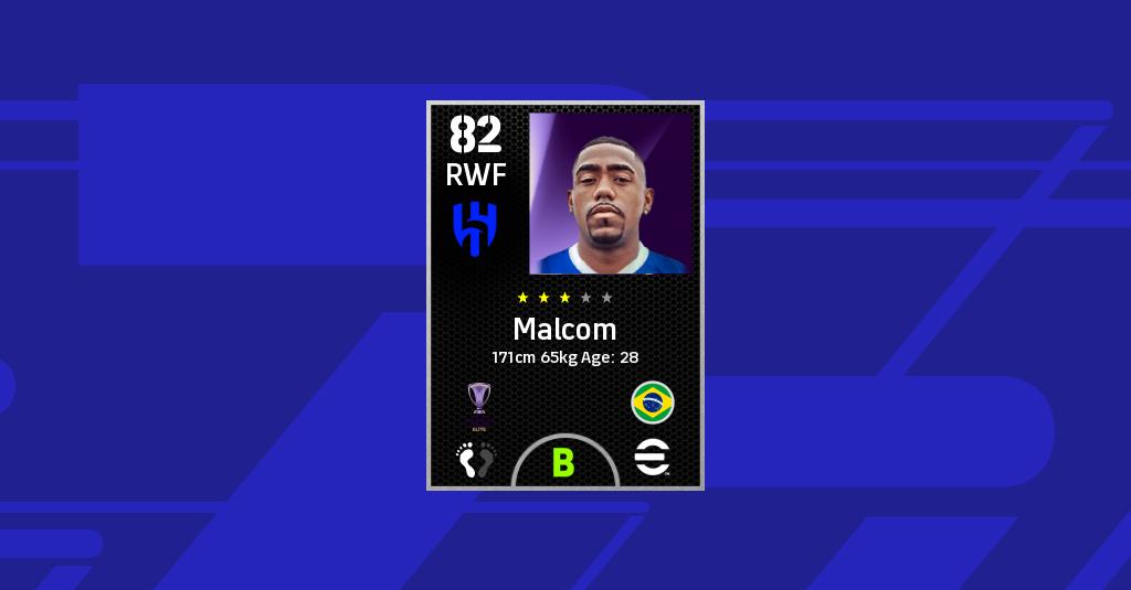 Malcom eFootball 2022 Stats
