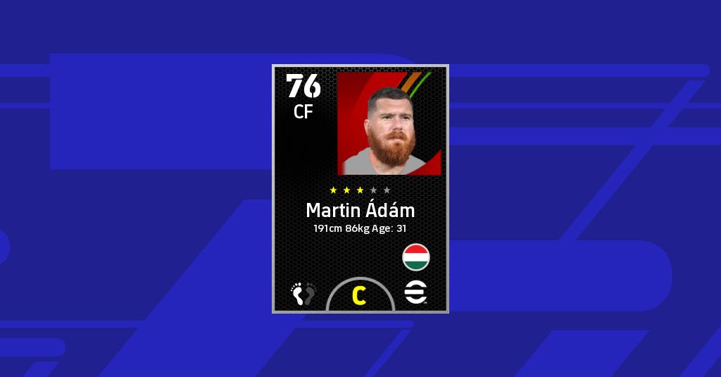 Martin Ádám eFootball 2022 Stats