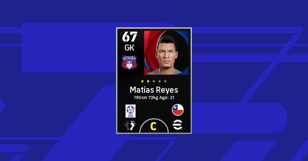 Matías Reyes eFootball Stats