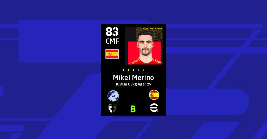 Mikel Merino eFootball 2022 Stats