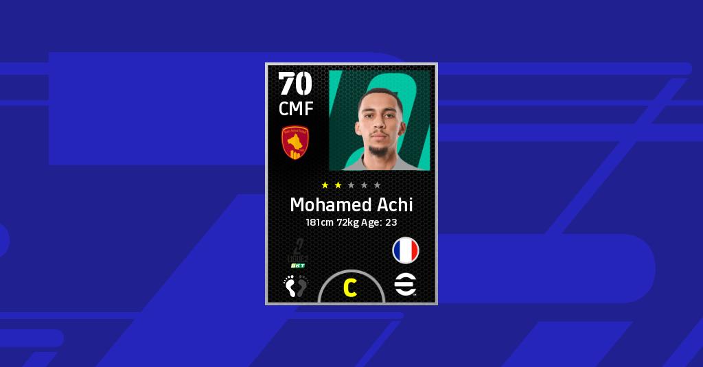 Mohamed Achi eFootball 2022 Stats