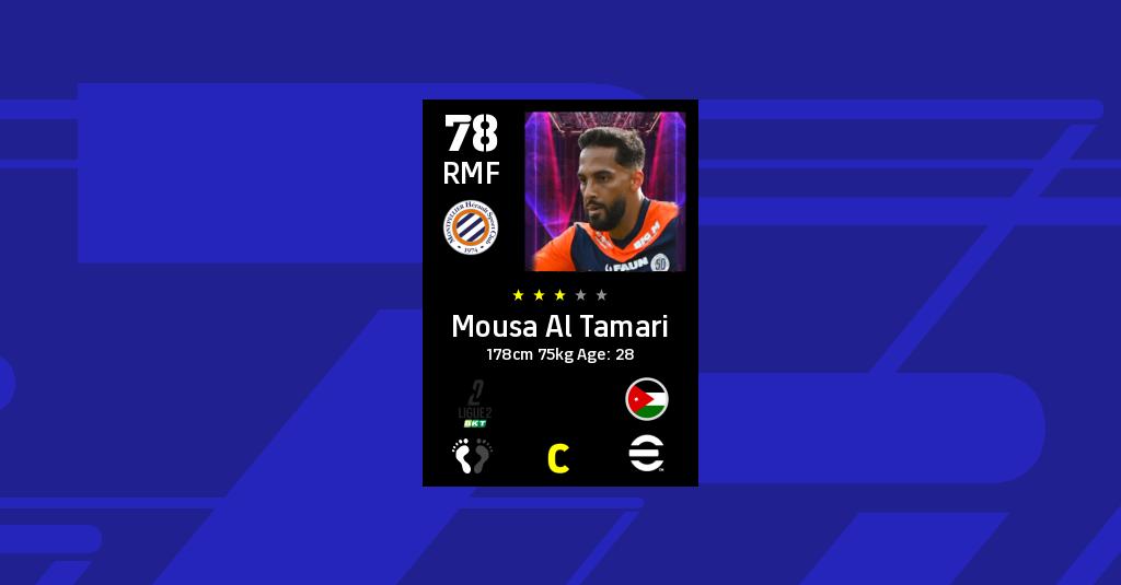 Musa Al-Tamari eFootball Stats
