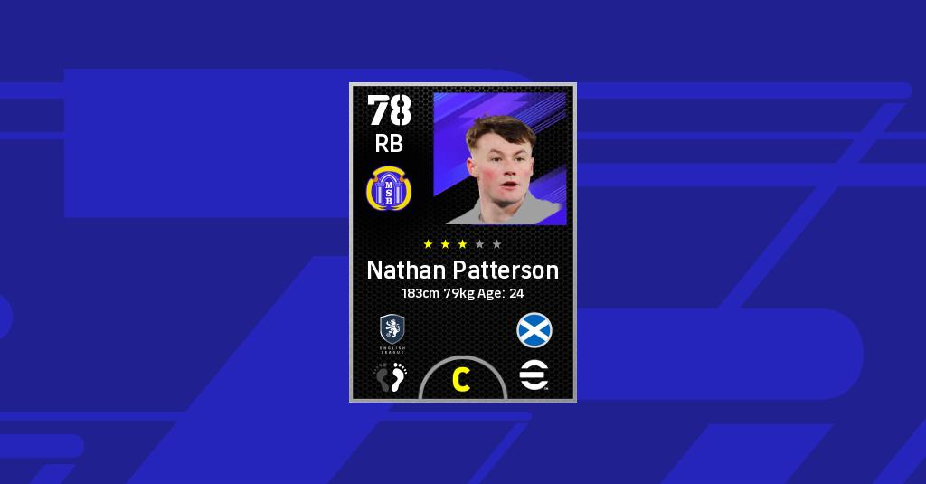 Nathan Patterson eFootball Stats