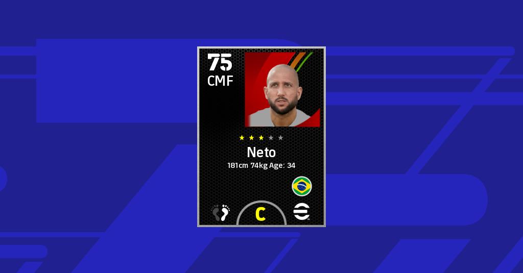 Neto eFootball 2022 Stats