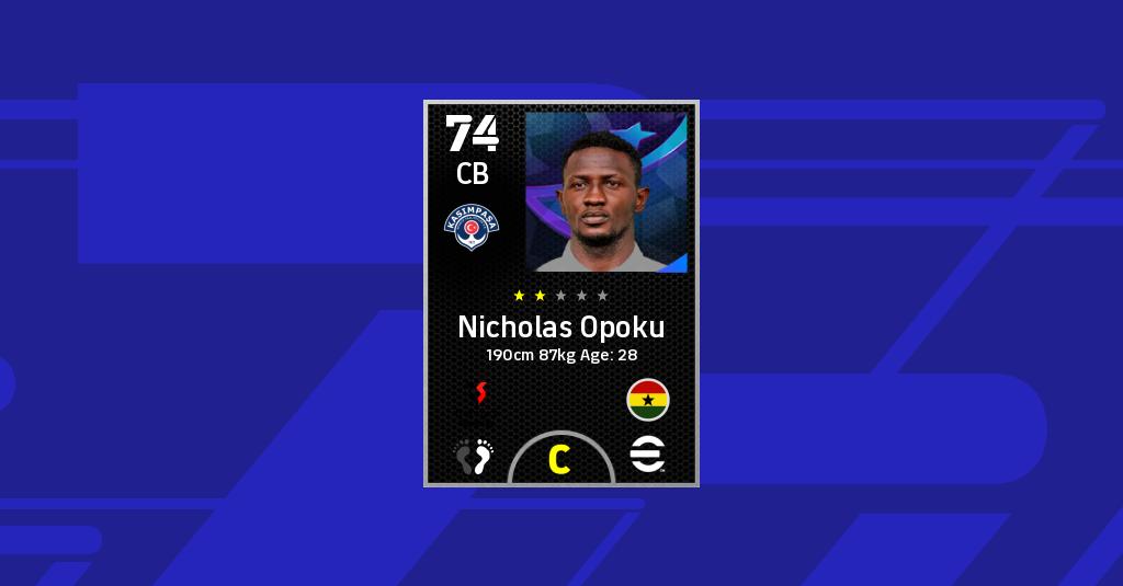 Nicholas Opoku eFootball Stats