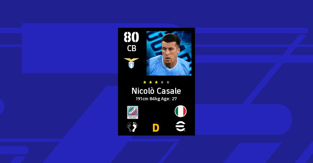 Nicolò Casale eFootball 2022 Stats