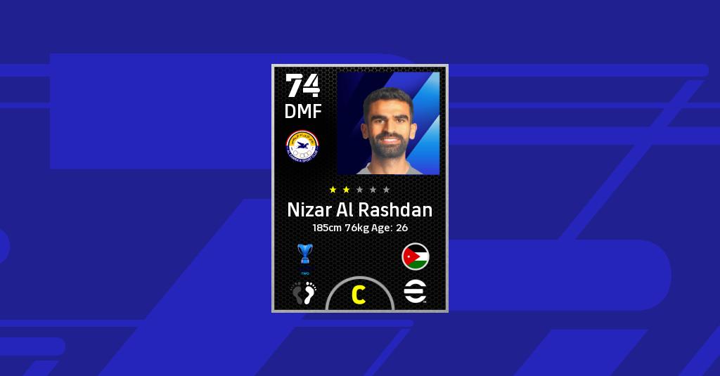 Nizar Al Rashdan eFootball 2022 Stats