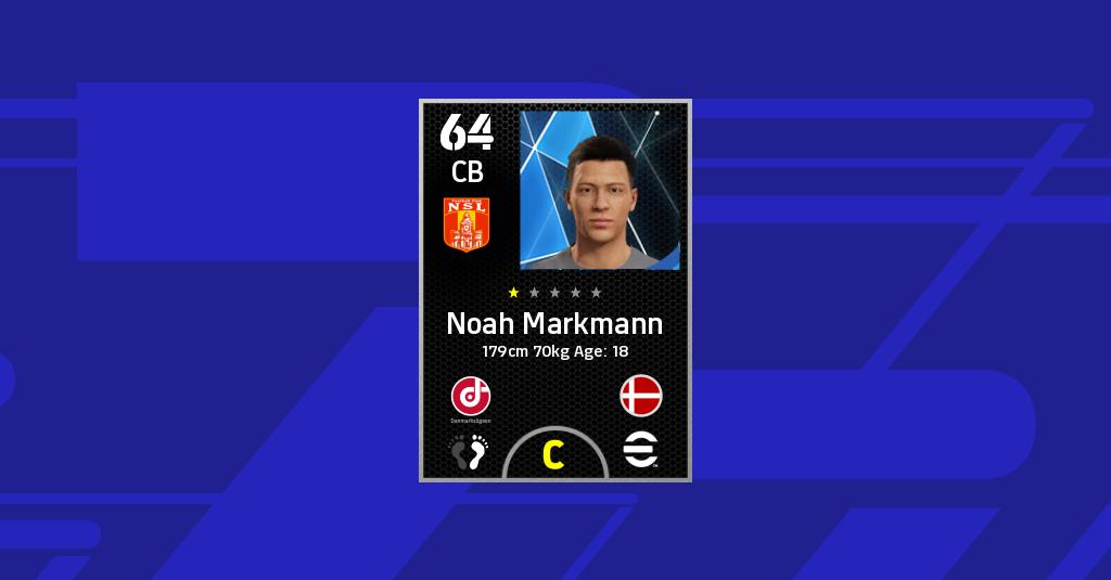 Noah Markmann eFootball 2022 Stats