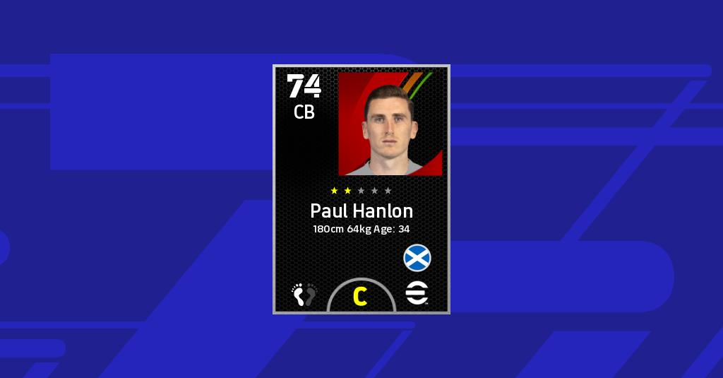 Paul Hanlon eFootball Stats