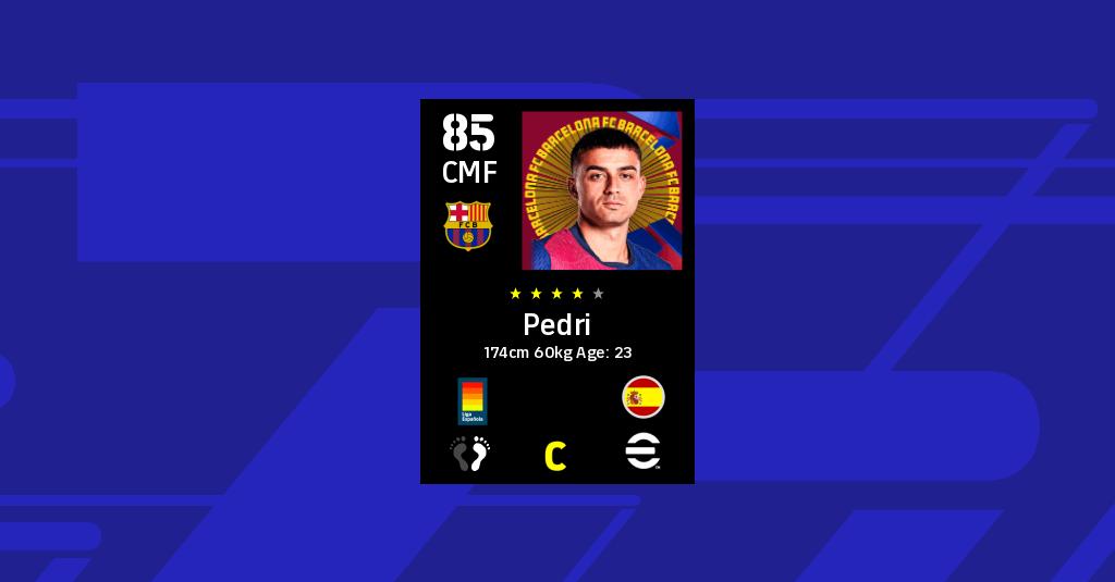 Pedro González López eFootball 2022 Stats