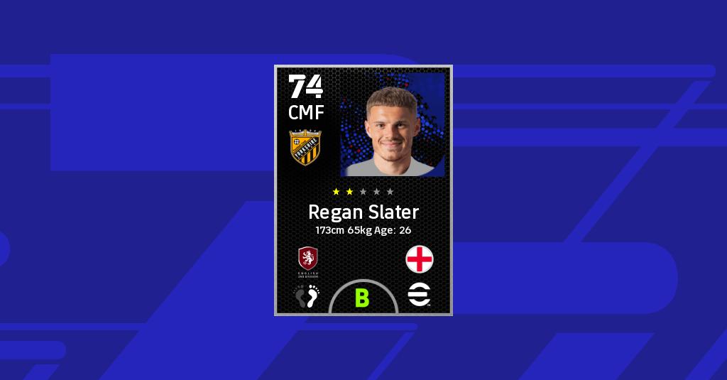 Regan Slater eFootball Stats