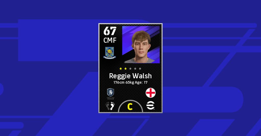 Reggie Walsh eFootball Stats