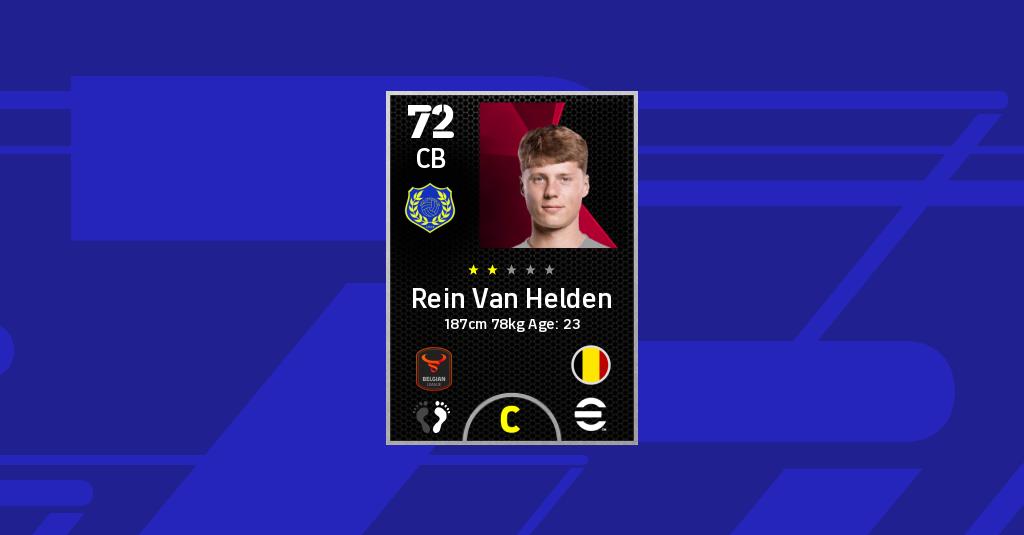 Rein Van Helden eFootball Stats