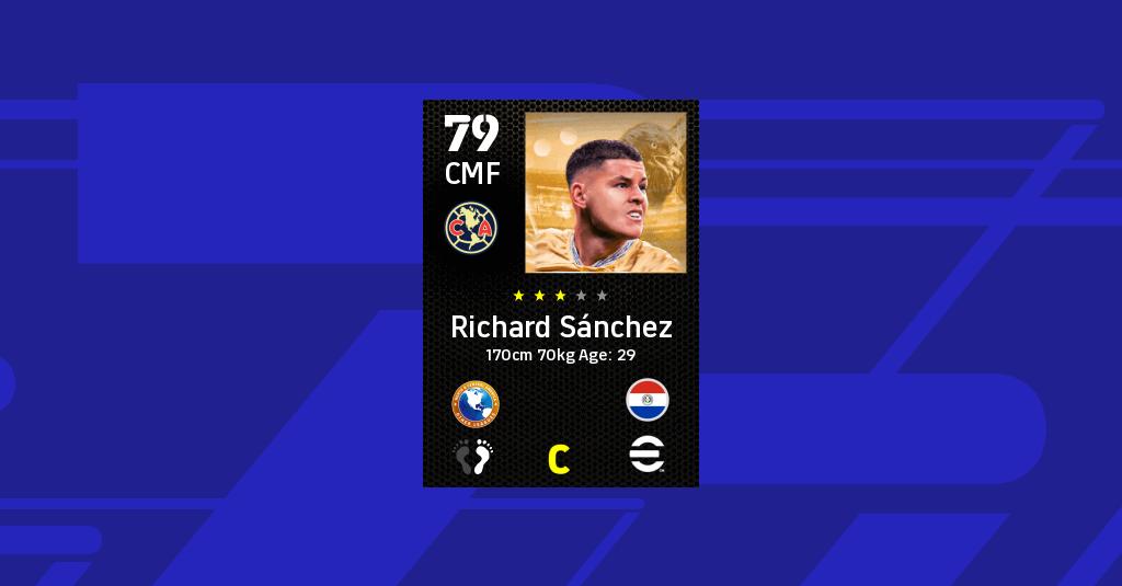 Richard Sánchez eFootball 2022 Stats