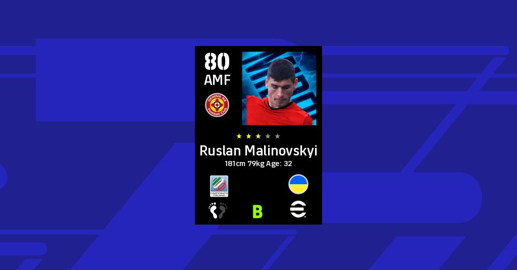 Ruslan Malinovskyi eFootball Stats