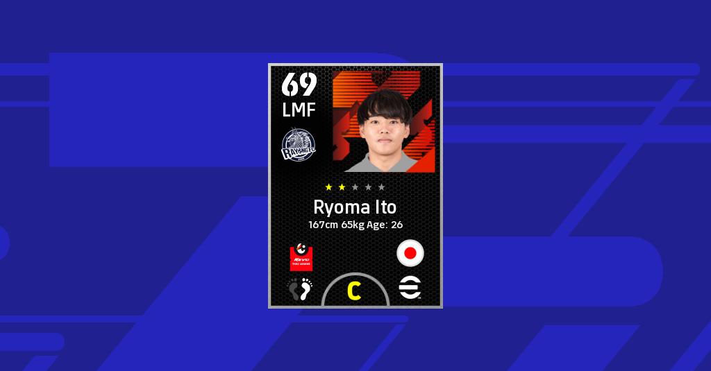 Ryoma Ito eFootball 2022 Stats