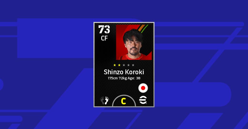 Shinzo Koroki eFootball 2022 Stats