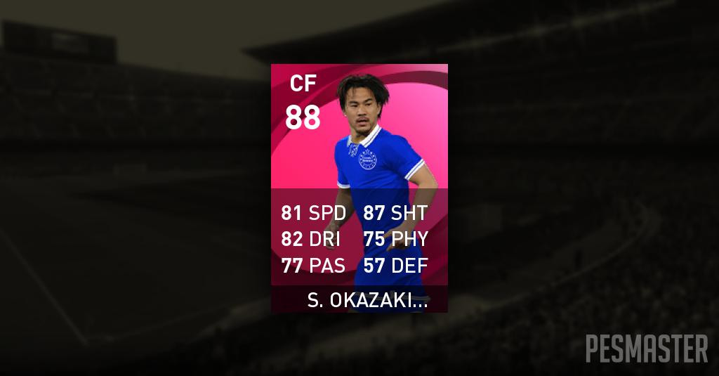 S. Okazaki PES 2021 Stats