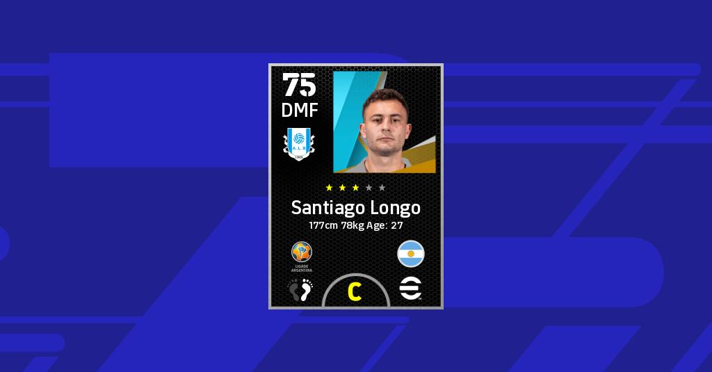 Santiago Longo eFootball 2022 Stats