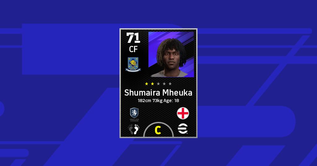 Shumaira Mheuka eFootball Stats