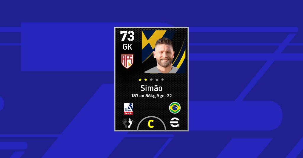 Simão eFootball 2022 Stats