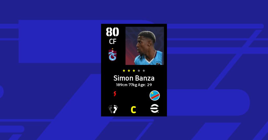 Simon Banza eFootball 2022 Stats
