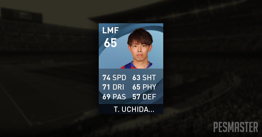 Takuya Uchida PES 2021 Mobile Stats