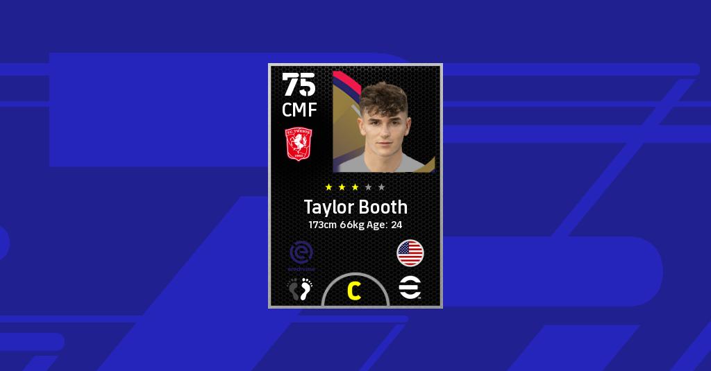 Taylor Booth eFootball Stats