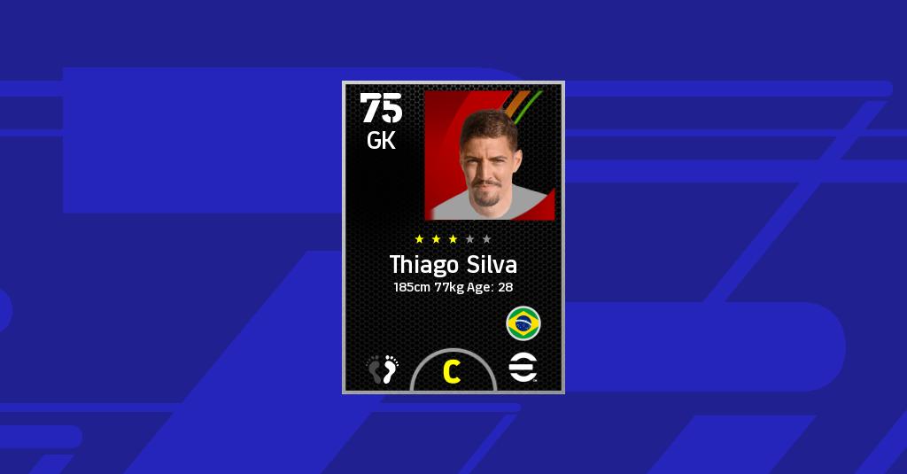 Thiago Silva eFootball 2022 Stats