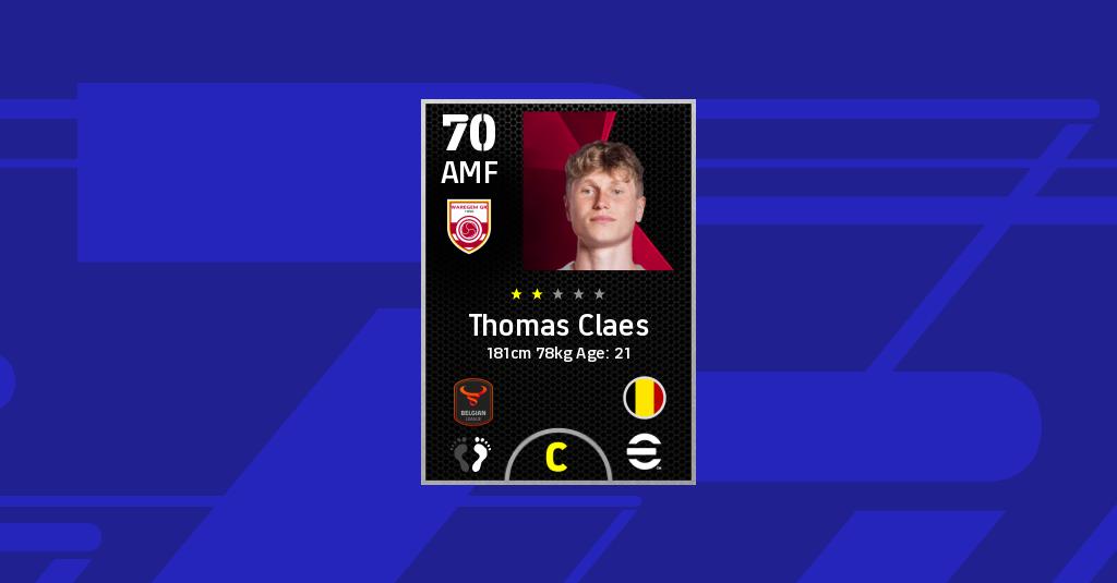 Thomas Claes eFootball 2022 Stats