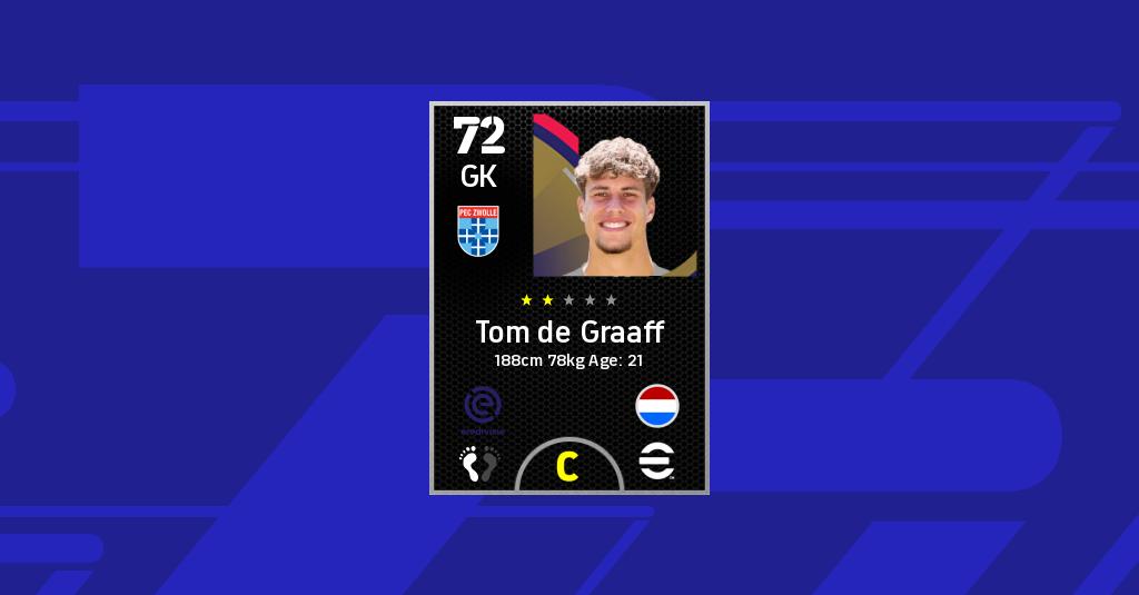 Tom de Graaff eFootball 2022 Stats