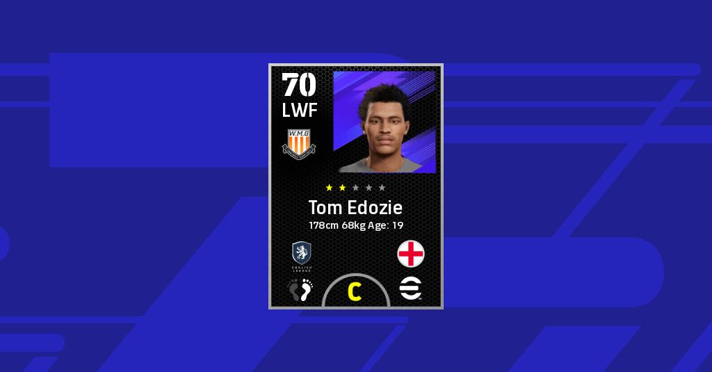 Tom Edozie eFootball 2022 Stats