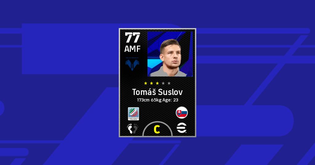 Tomáš Suslov eFootball Stats