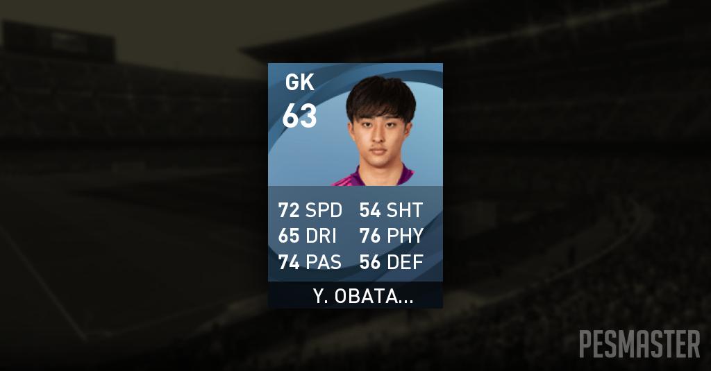 Yuma Obata PES 2021 Mobile Stats