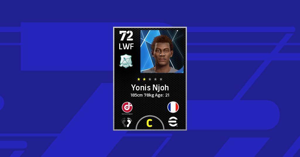 Yonis Njoh eFootball 2022 Stats