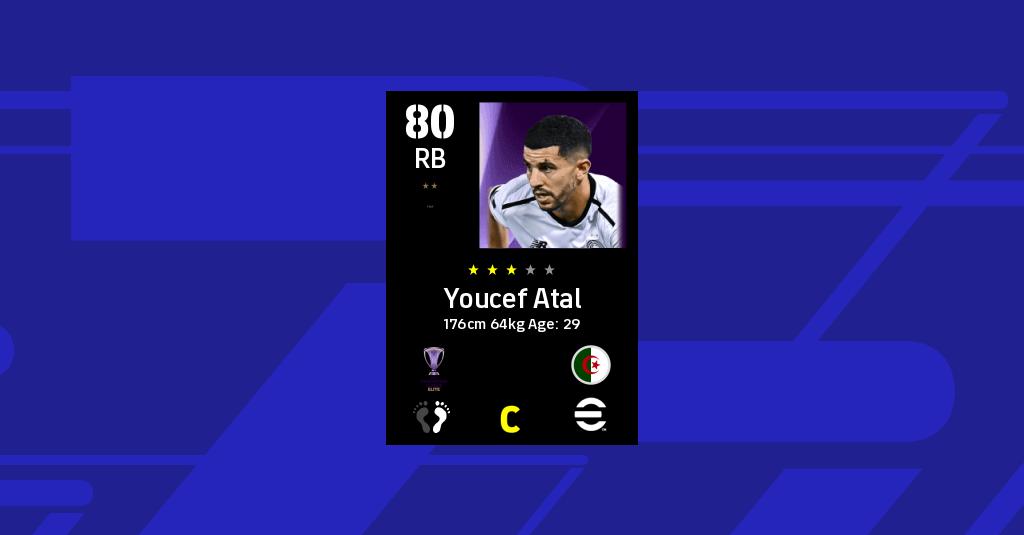Youcef Atal eFootball Stats