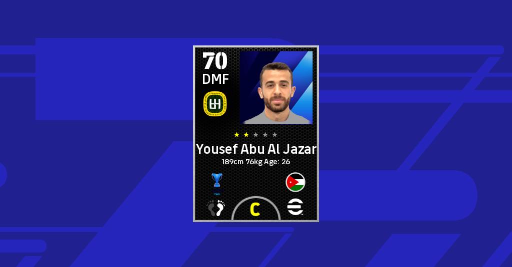 Yousef Abu Al Jazar eFootball 2022 Stats