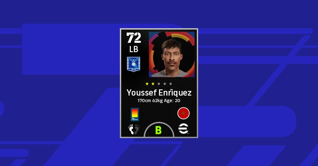 Youssef Lekhedim eFootball 2022 Stats