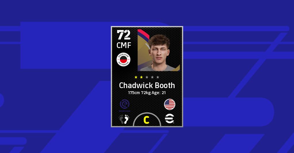 Z. Booth eFootball 2022 Stats